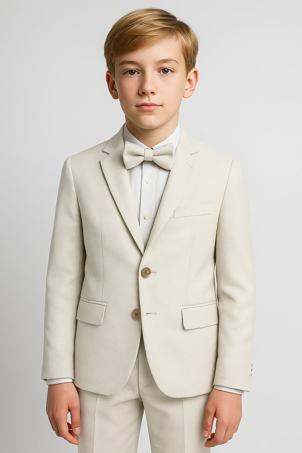 7 PC Self-Patterned Formal Suit Set | Sirri Boys Formalwear