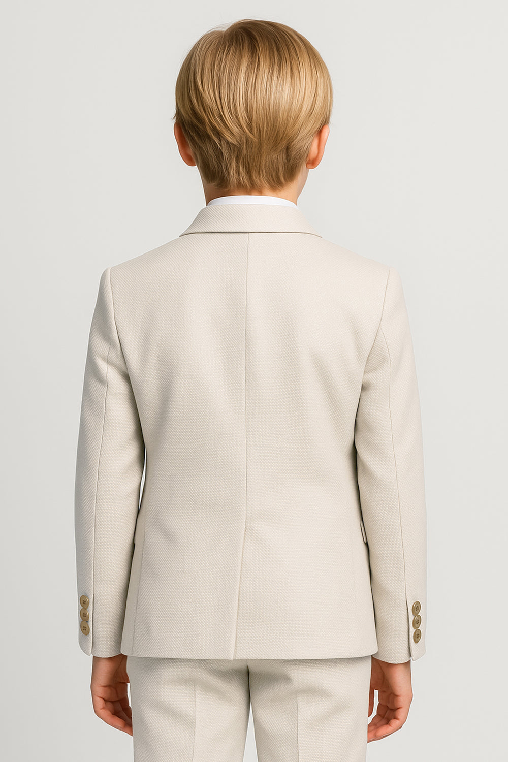 7 PC Self-Patterned Formal Suit Set | Sirri Boys Formalwear