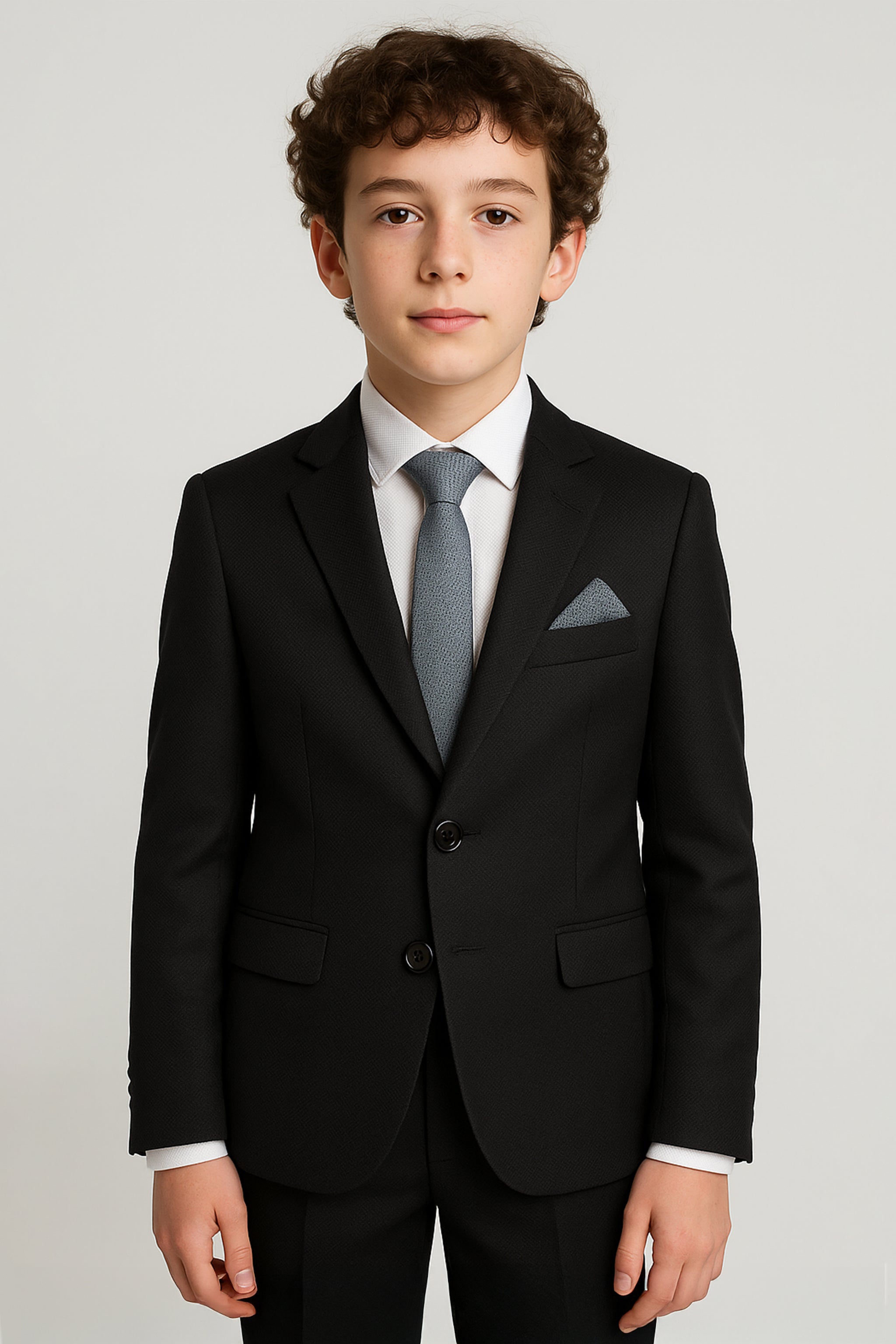 7 PC Self-Patterned Formal Suit Set | Sirri Boys Formalwear