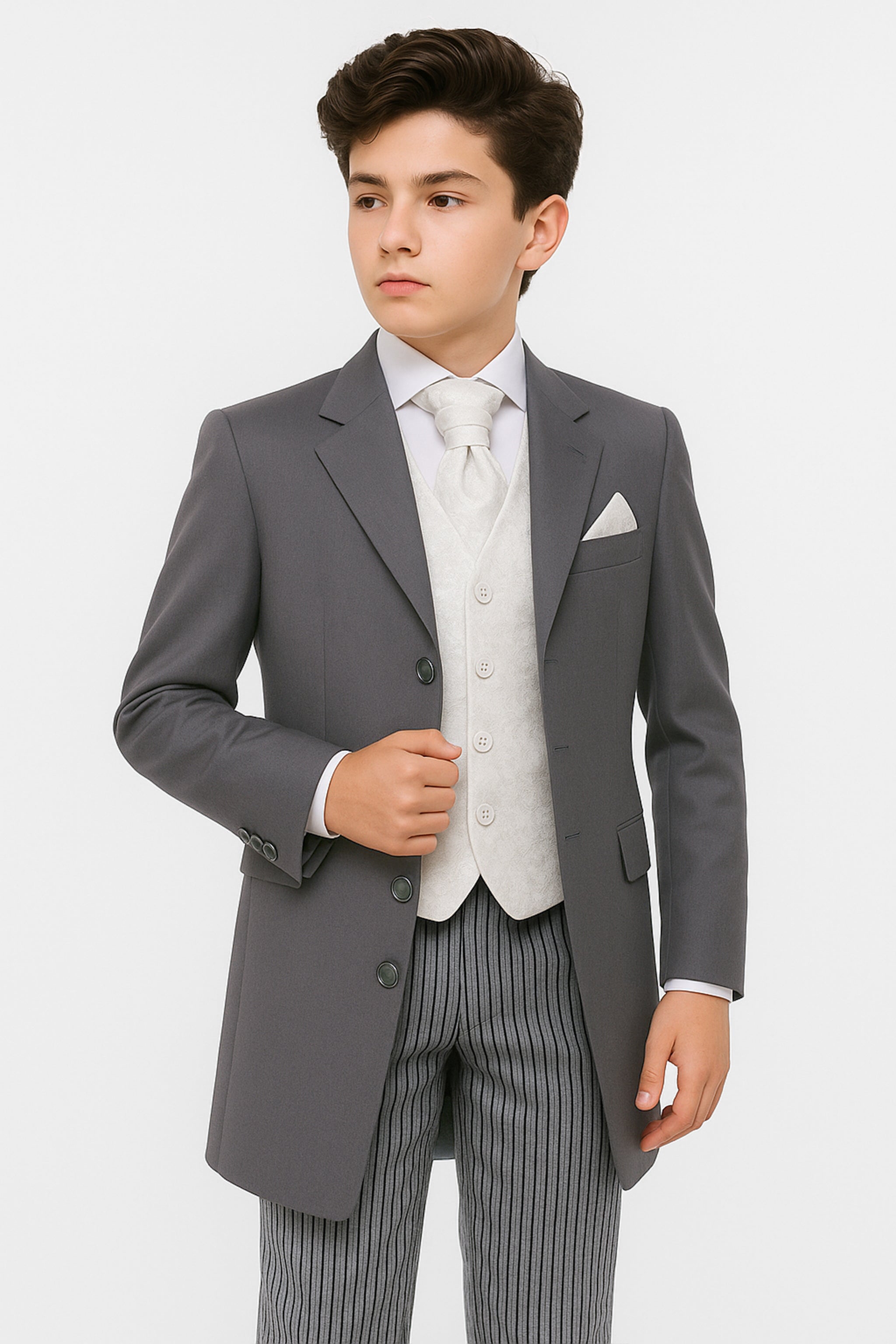 Boys Sebastian Le Blanc Prince Edward Tail Complete Suit Set | SIRRI