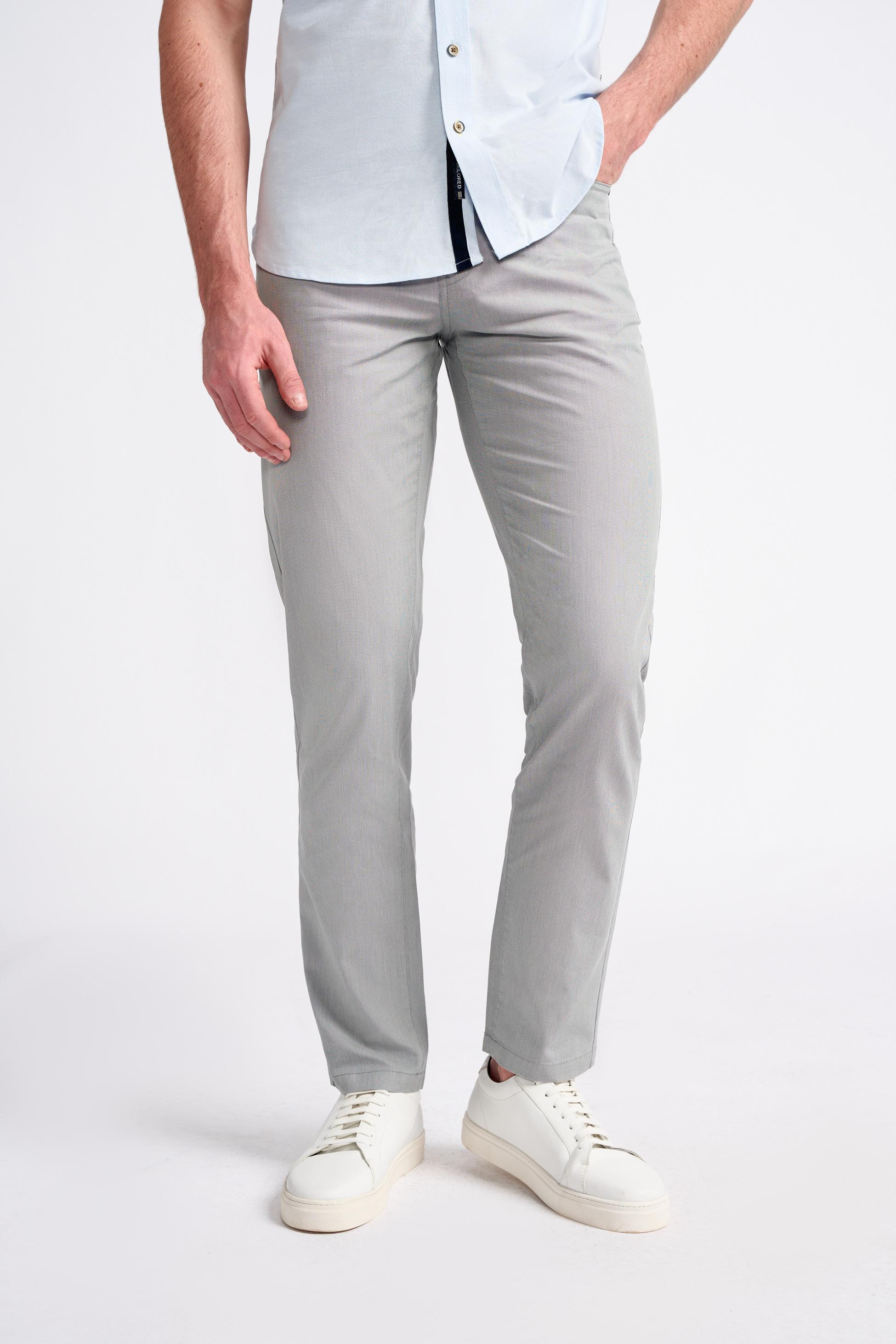 Men’s Cotton Mix Jean Cut Chino Trousers | SIRRI Casual Wear